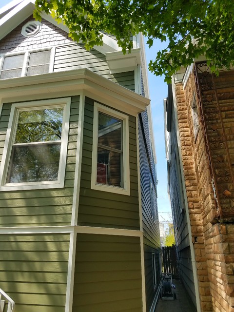 Chicago, IL 60625 James Hardie Siding Heathered Moss Exterior ...