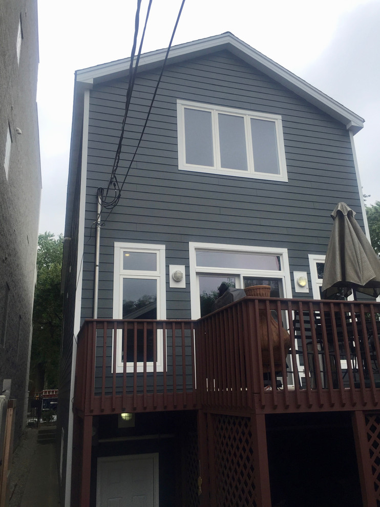Chicago, IL Barry Ave. Siding Exterior Remodel - Victorian - Exterior ...