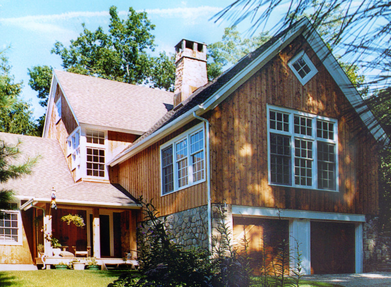 Chicken Coop turned into Barn House -Rowayton - Classique - Façade ...
