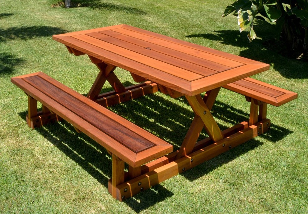 Chris's Picnic Table - Contemporary - Exterior - San Francisco - by ...
