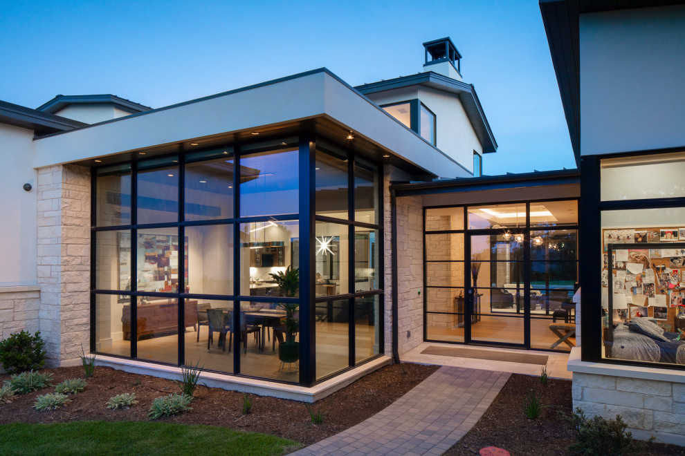City View House - Contemporary - Exterior - Austin - by Enve Builders ...