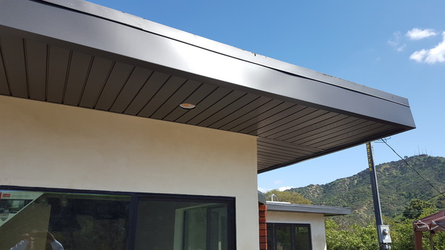 Cladding-Soffits, Fascia, Beams. Box Gutter "Tall" Glendale Ca ...