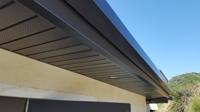 Cladding-Soffits, Fascia, Beams. Box Gutter "Tall" Glendale Ca ...