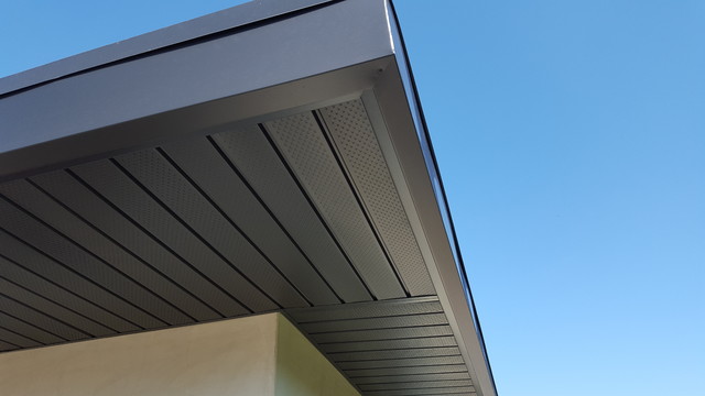 Cladding-Soffits, Fascia, Beams. Box Gutter "Tall" Glendale Ca ...