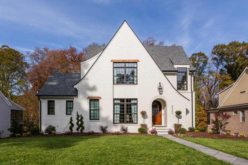 Claremont - Midcentury - Exterior - Raleigh - by Frazier Home Design ...