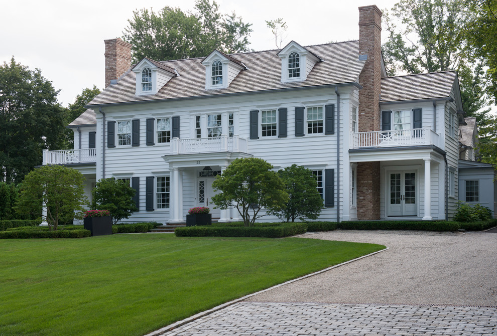 Classic Colonial Revival - Exterior - New York - by James Schettino ...