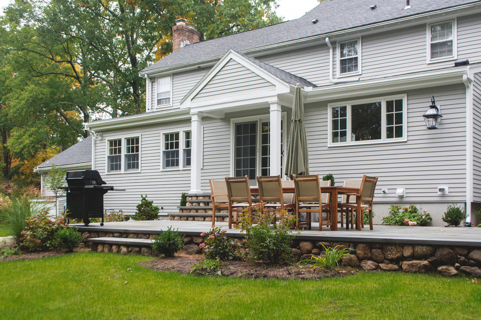 Classic Colonial // Weston Ma - Traditional - House Exterior - Boston ...