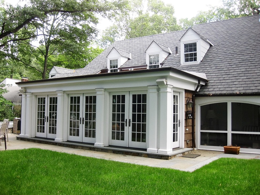 classic enclosed porch - Traditional - Exterior - New York - by Paul ...