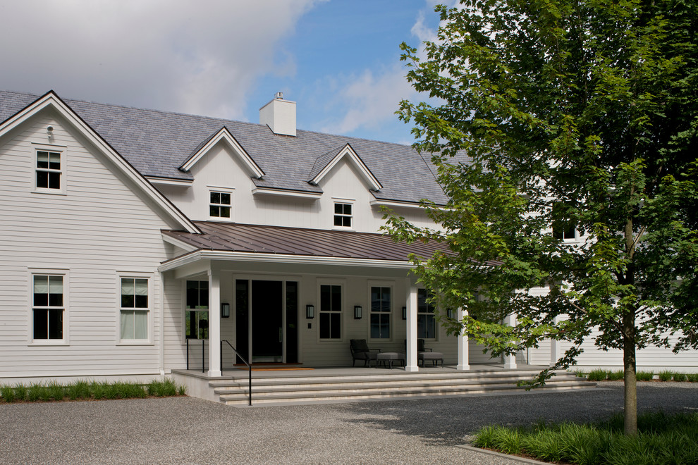 Classic Farmhouse - Traditional - Exterior - Boston - by Pamela Sandler ...