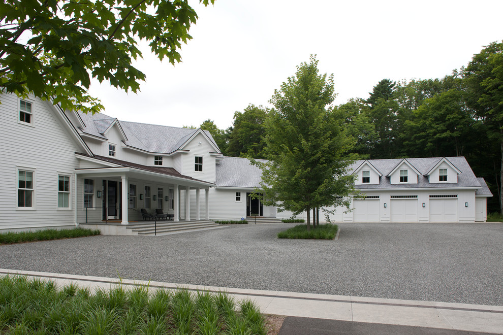 Classic Farmhouse - Traditional - Exterior - Boston - by Pamela Sandler ...