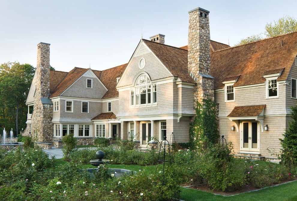 Classic home for a modern family - Traditional - House Exterior - New ...