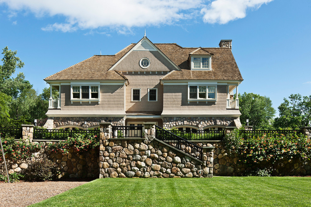 Classic home for a modern family - Traditional - Exterior - New York ...