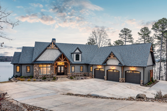 Custom Rustic Houses Modern And Rustic Custom Home In Elk Ridge