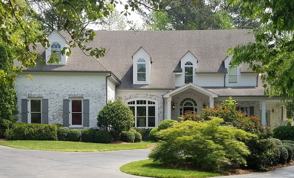 Classic Limewash Application - Traditional - Exterior - Atlanta - by ...