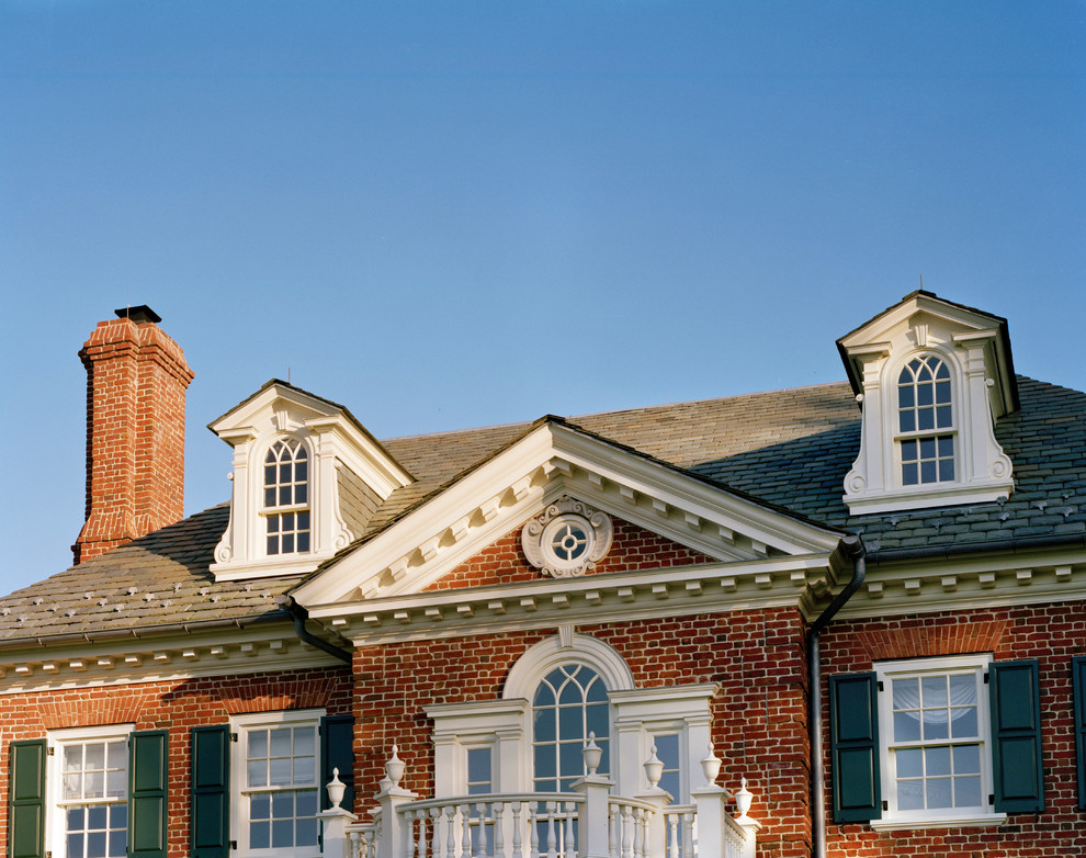 Classic Mid-Atlantic Georgian - Traditional - Exterior - New York - by ...