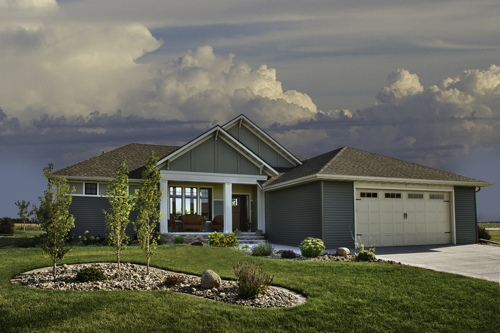 Classic Rambler--Front View - Traditional - House Exterior - Other - by ...