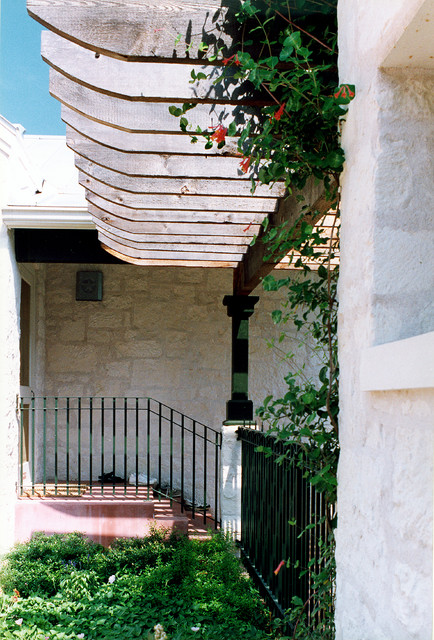 Classic Texas Limestone Residence - Traditional - Exterior - Austin ...