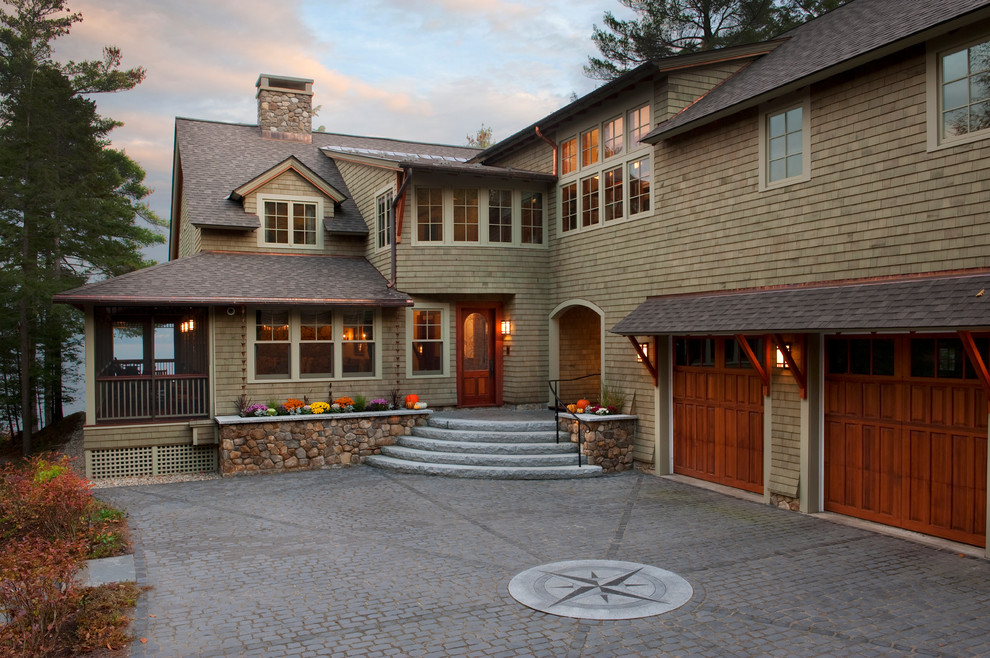 Classic Traditional Lake Home - Traditional - Exterior - Boston - by ...