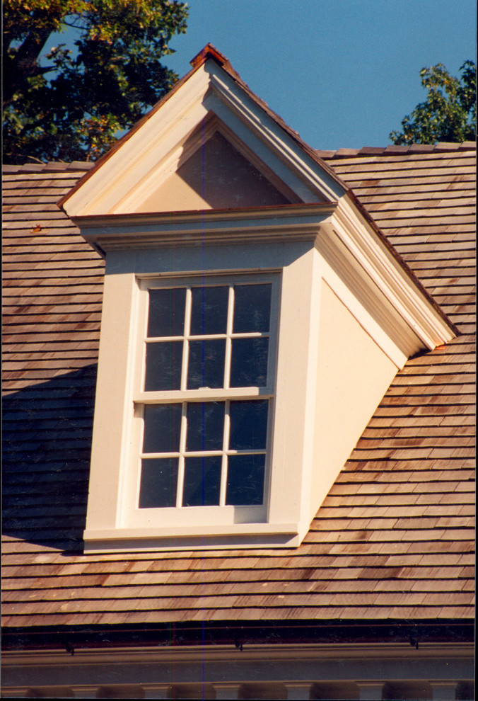 Classic Wood Georgian Colonial - Traditional - Exterior - New York - by ...