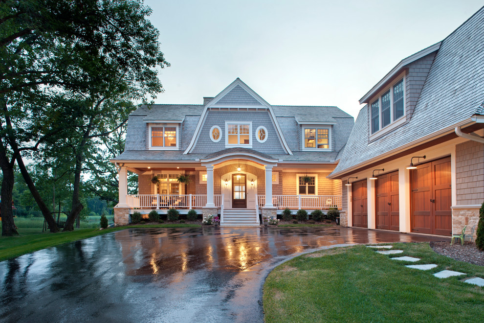 Classical Nantucket Dream Home - Beach Style - Exterior - Minneapolis ...