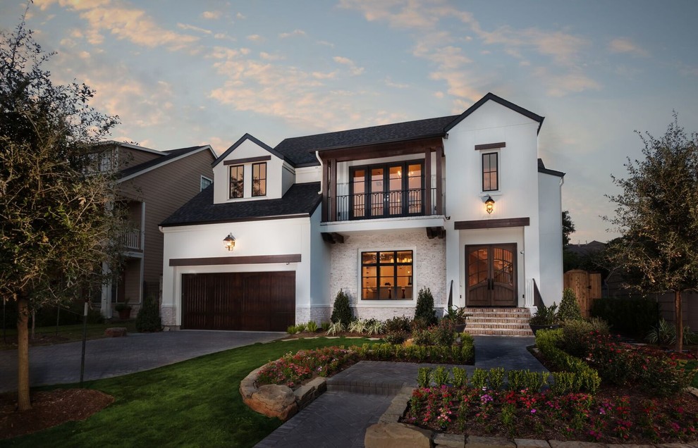 Clean Rustic Modern - Rustic - Exterior - Houston - by Frankel Design ...