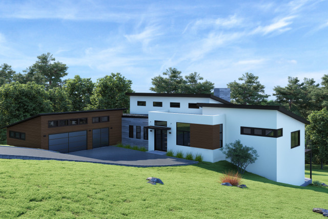 Clear Ridge Home - Modern - Exterior - Sacramento - by The Design ...