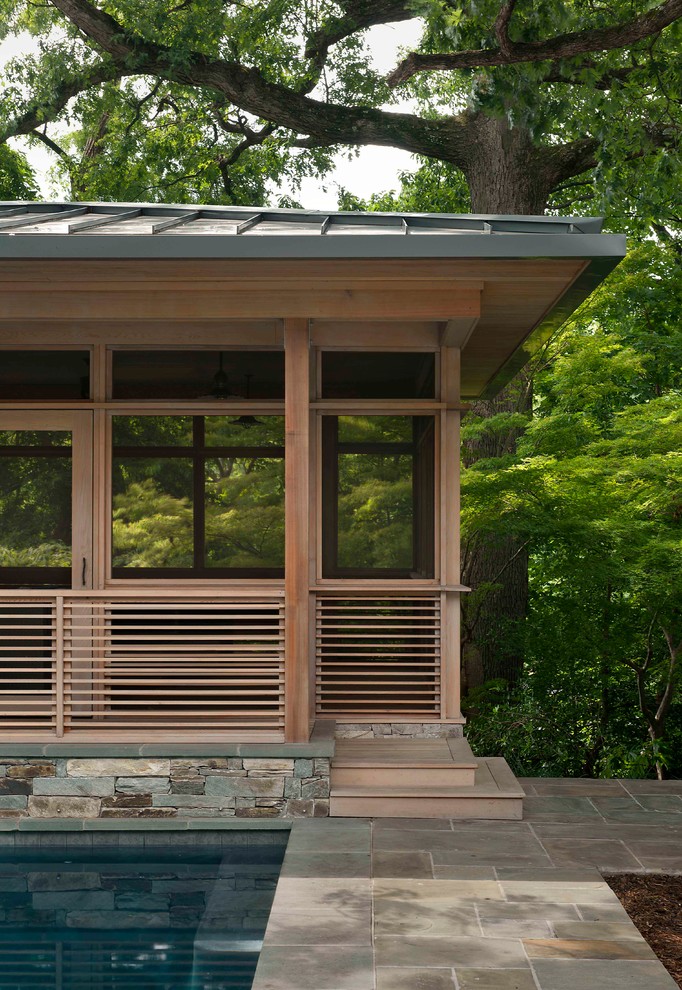 Cleveland Park Treehouse - Contemporary - Exterior - DC Metro - by ...