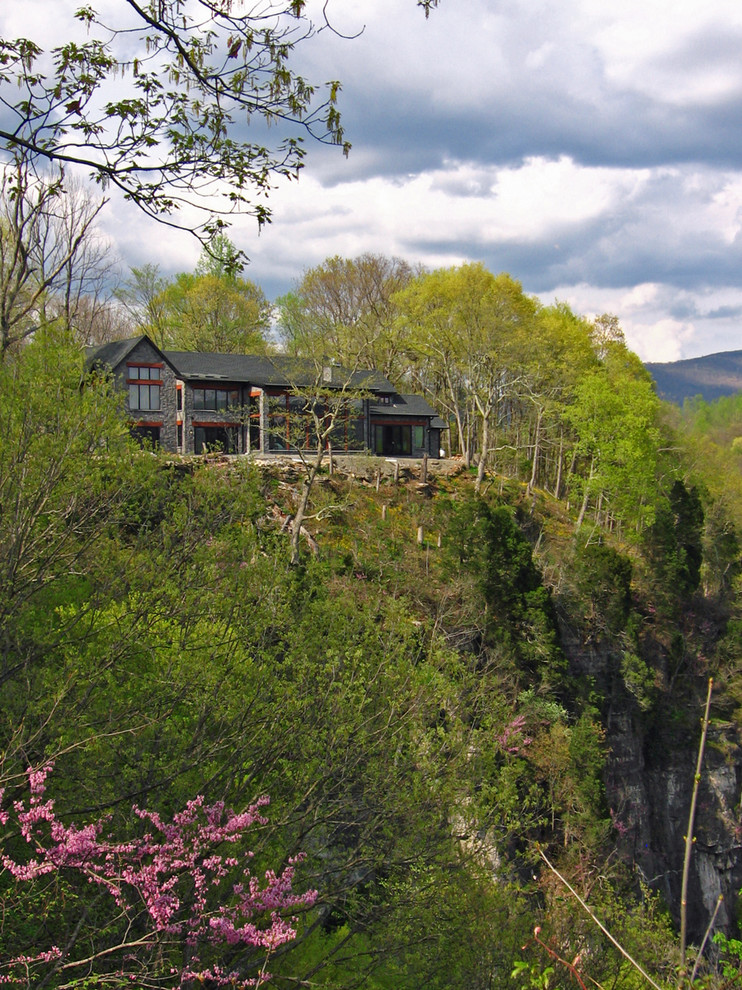 Cliffside Lodge - Rustic - Exterior - Other - by Skia Design LLC | Houzz
