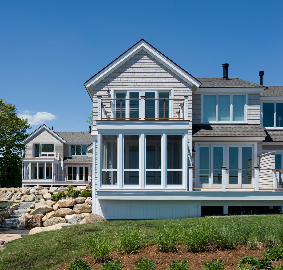 Cliffside Manor - Traditional - Exterior - Boston - by Wild Apple Homes ...