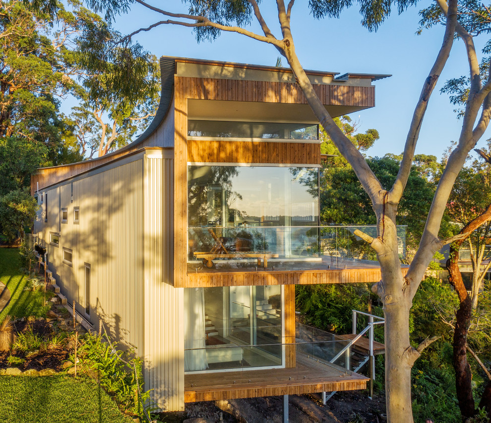 CLT House - Rustic - Exterior - Sydney - by Ardea Oosthuizen - Ecobuild ...