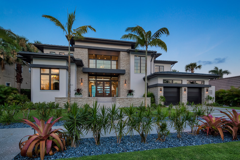 Coastal Contemporary - Transitional - Exterior - Tampa - by Murray ...