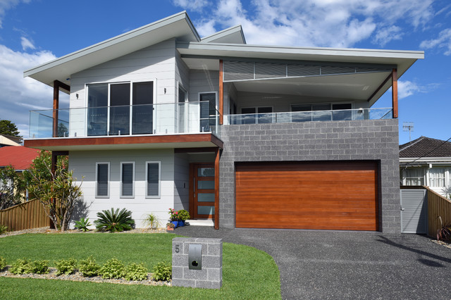 Coastal Design, Grech House, NSW - Bord de Mer - Façade - Wollongong ...