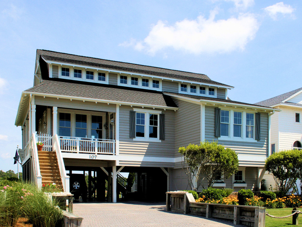 Coastal Homes - Beach Style - Exterior - Wilmington - by Guidry-Coastal ...