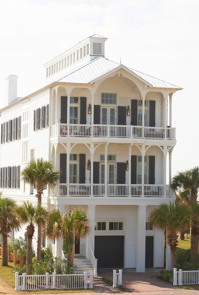 Coastal Living House - Beach Style - Exterior - Austin - by Michael G ...