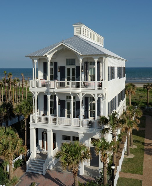 Coastal Living Magazine Idea House - Beach Style - Exterior - Houston ...