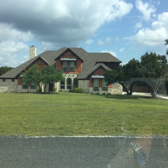 cobble stone exterior - Traditional - House Exterior - Austin - by ...