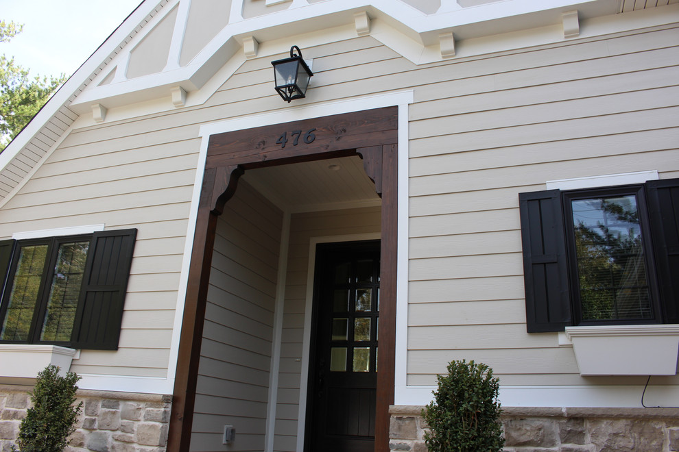 Cobble Stone James Hardie Siding 2 | Olivette, MO - Rustic - Exterior ...