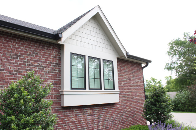 Cobble Stone James Hardie Siding | Ladue, MO - House Exterior - St ...