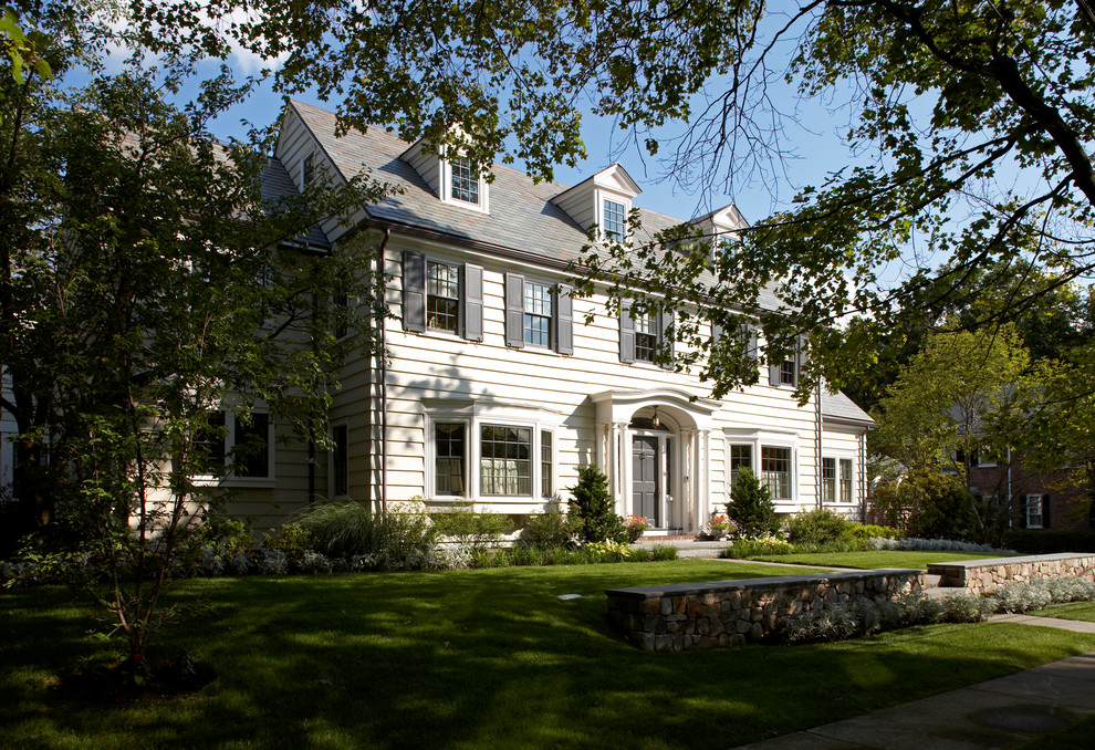 Colonial Addition Front - Traditional - Exterior - Boston - by LDa ...