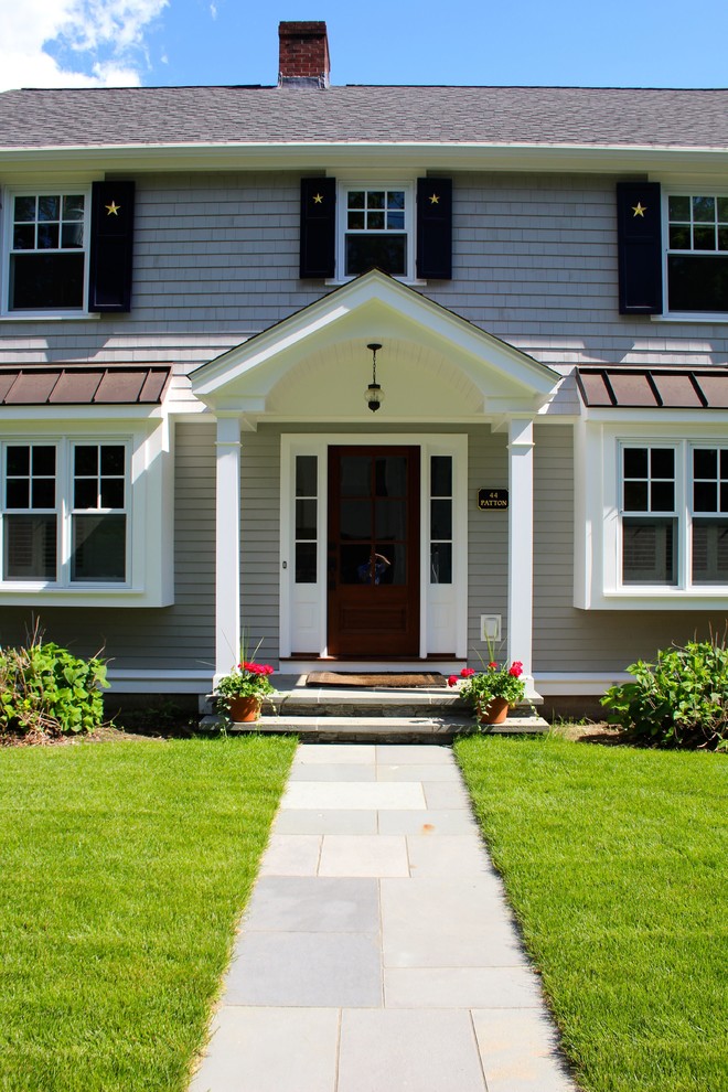 Colonial Addition/Renovation - Traditional - Exterior - Boston - by ...