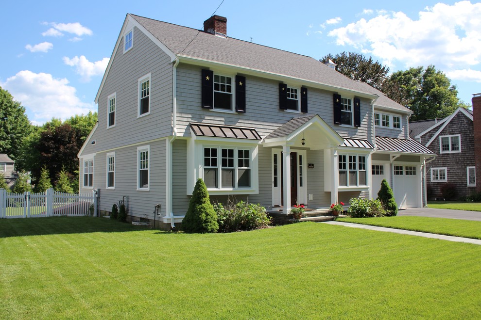 Colonial Addition/Renovation - Traditional - Exterior - Boston - by ...