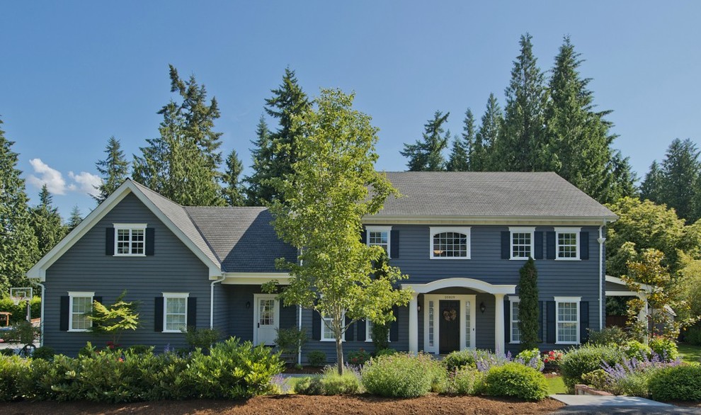 Colonial Home - Traditional - Exterior - Seattle - by Architectural ...