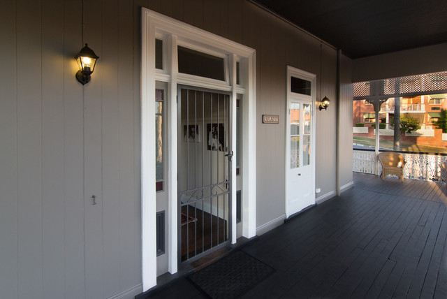 Colonial Queenslander repaint - Albion, Brisbane - Contemporary - House ...