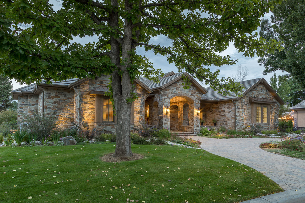 Colorado Hill Country - Traditional - Exterior - Denver - by Red Pencil ...