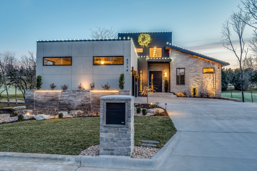 Colorado Inspired Contemporary Home - Contemporary - Exterior - Other ...