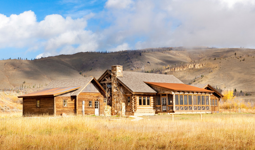 Colorado Ranch House Project - Rustic - Exterior - Denver - by Axial ...