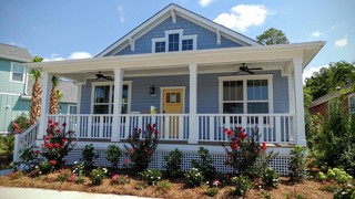 Colors of The Cottages: Seaside Blue - Beach Style - Exterior ...