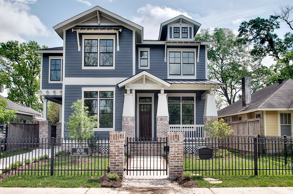 Columbia Street front - Craftsman - Exterior - Houston - by Artisan ...