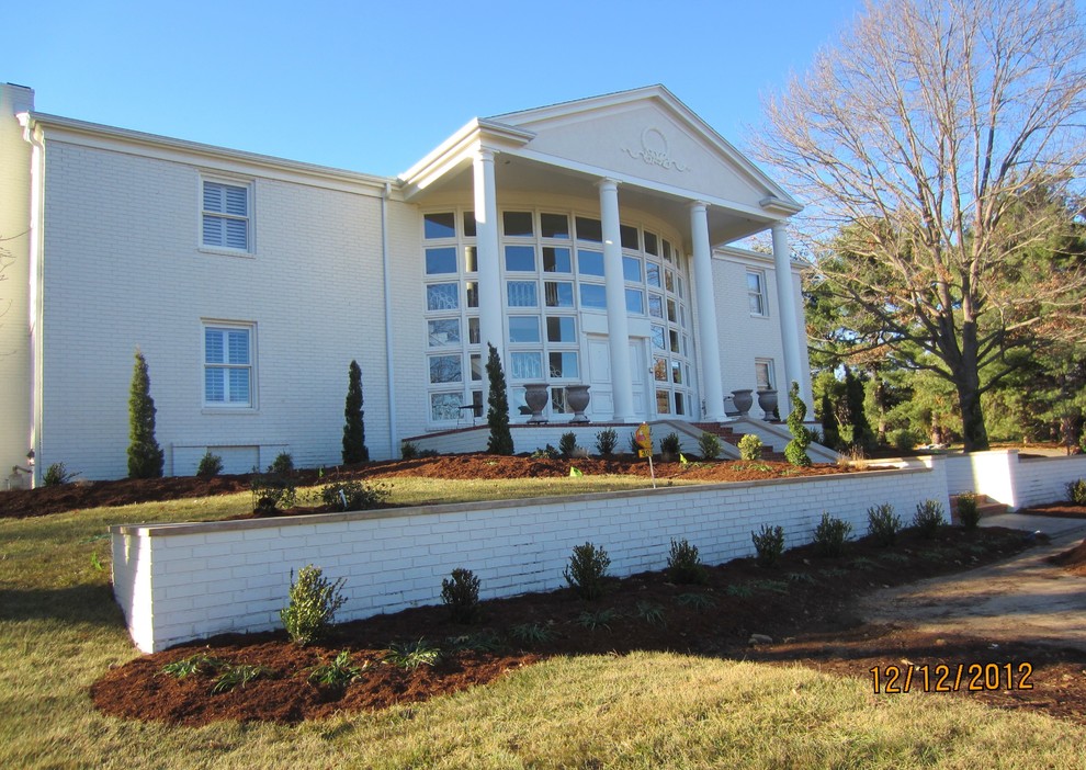 Complete Exterior Renovation and two story addition: 'Southern Colonial ...