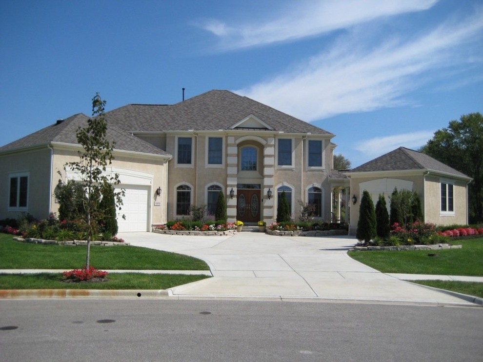 Completed Two Story Homes - Traditional - House Exterior - Columbus ...